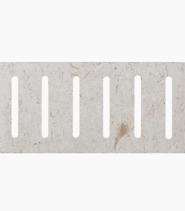 6×12 SHELL STONE Limestone DECO DRAIN – Ozer Tile & Stone